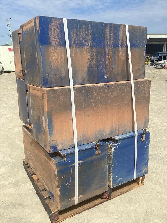 6 x Metal Chests Auction (0003-7053988) | Grays Australia