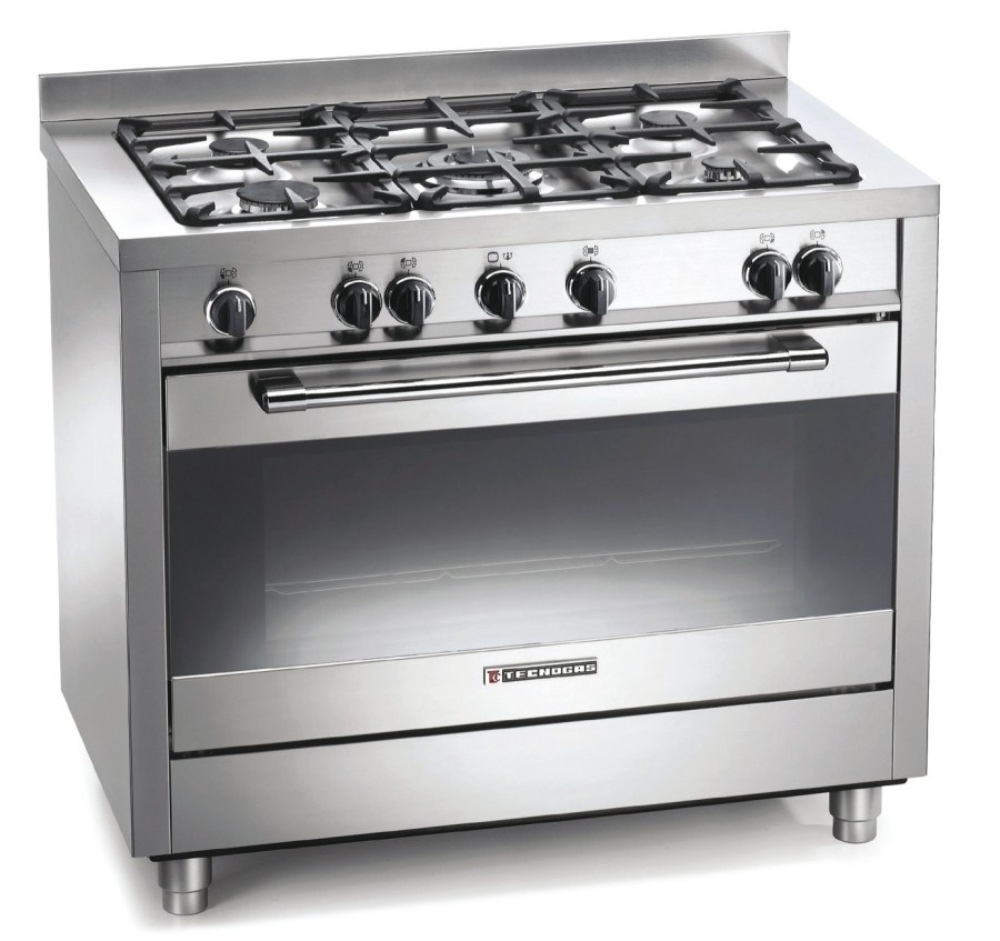 Tecnogas 1000mm Gas Upright Cooker - Model H165FGVX Auction ...