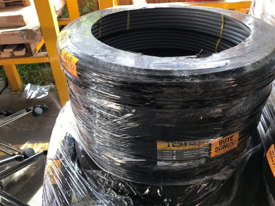 6x Rolls of Buteline Water Pipe Auction (0996-3030409) | Grays Australia