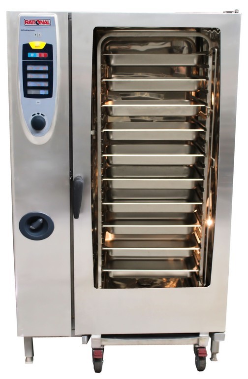 RATIONAL ELECTRIC SELF COOKING CENTRE 40 TRAY COMBI OVEN Auction (0001 ...