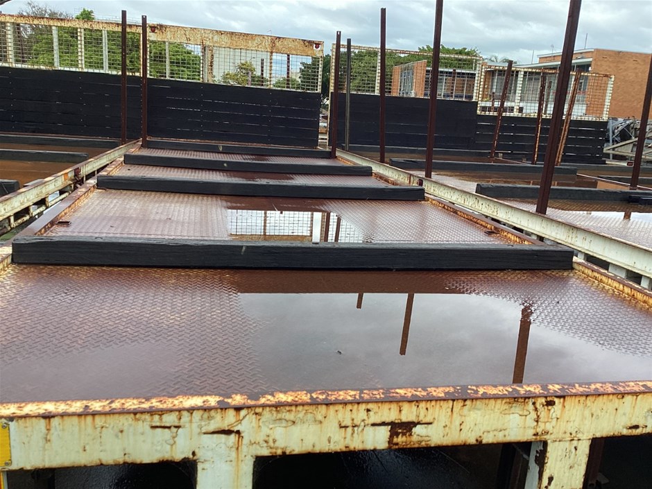 Demountable Reverse Under Flat Top Truck Tray Auction (0023-7053985 ...