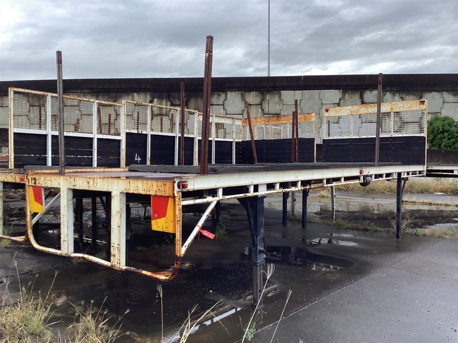 Demountable Reverse Under Flat Top Truck Tray Auction (0024-7053985 ...