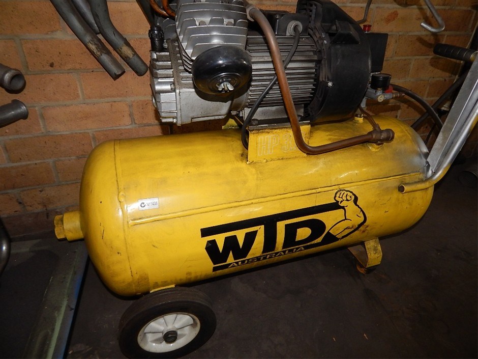 Compressor, WTD, Big Bertha, serial # 0030223112, cylinder size approx ...