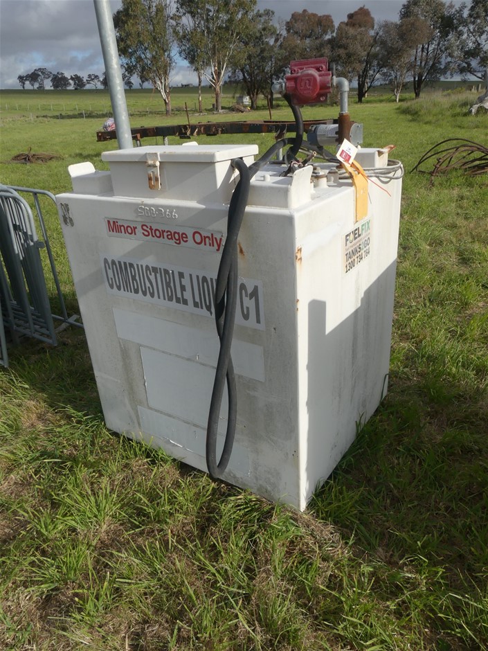 1000L Fuel Pod (Storage Tank ) Auction (0034-5057808) | Grays Australia