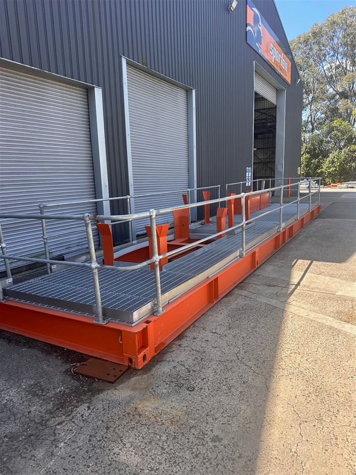 40Ft Container Flat Rack/Work Platform Auction (0099-5057917) | Grays ...