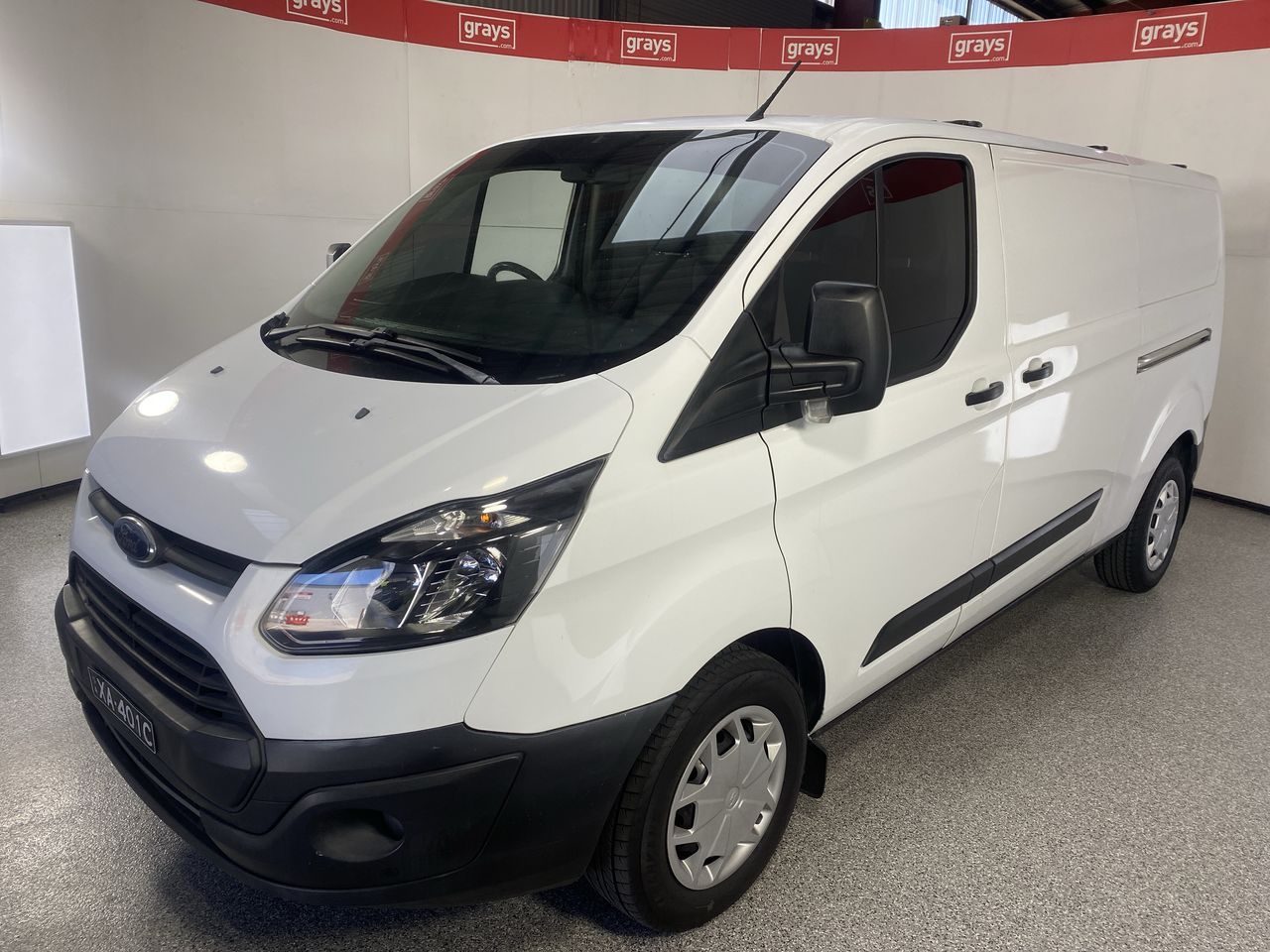 2017 Ford TRANSIT CUSTOM 340L LWB VN Turbo Diesel Manual Van Auction ...