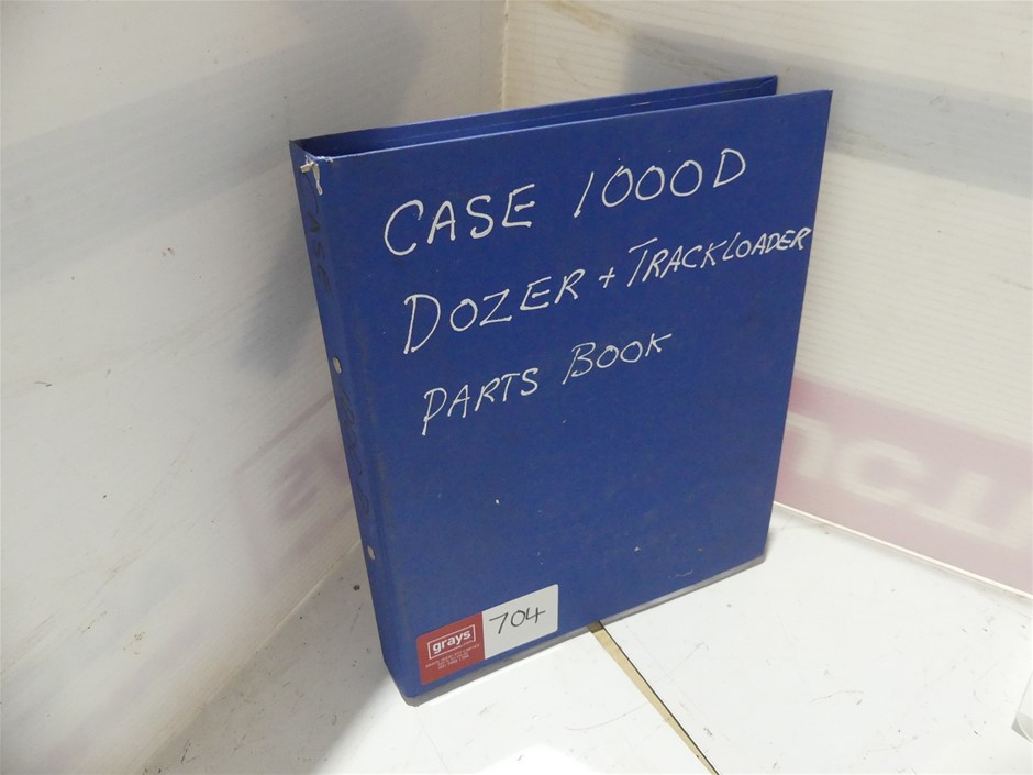 Case Parts Book Auction (0704-5058003) | Grays Australia