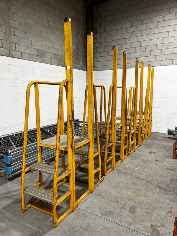 4 x Truck Safety Step Stands Auction (0021-5058025) | Grays Australia