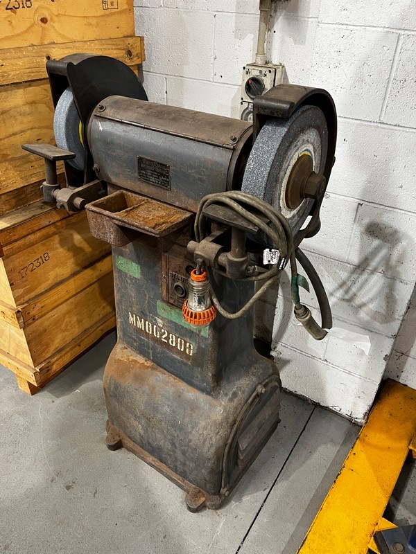 Universal Double Ended Pedestal Grinder Auction (0052-5058025) | Grays ...