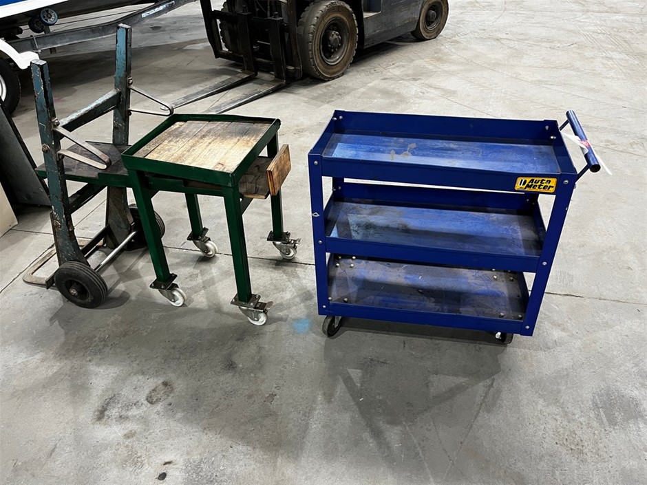 3 x Assorted Workshop Trolleys Auction (0058-5058025) | Grays Australia