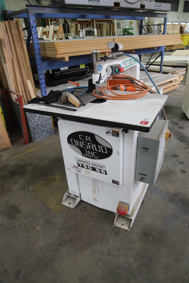 2005 C.R Onsrud E750SS Inverted Router Auction (0017-5057842) | Grays ...