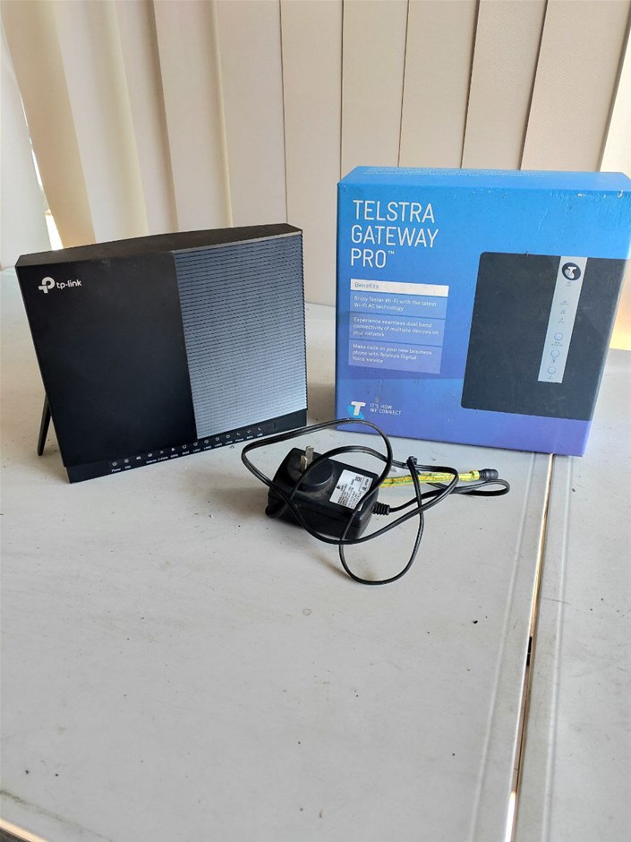 TP-Link and Telstra Gateway Pro Auction (0054-3030823) | Grays Australia
