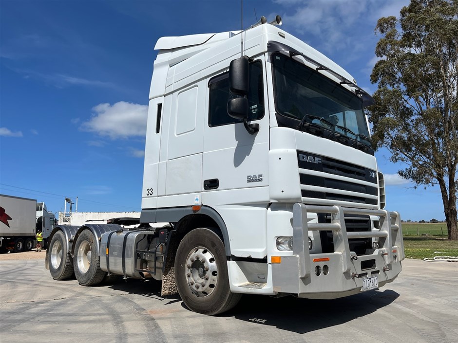 2017 DAF XF 105.510 6 x 4 Prime Mover Truck Auction (0004-3030689 ...