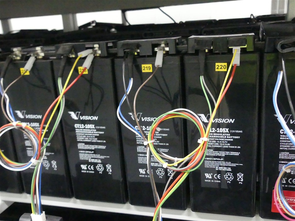 Vision Group CT 12-1055X 21 x Valve Regulated Rechargeable Batteries ...