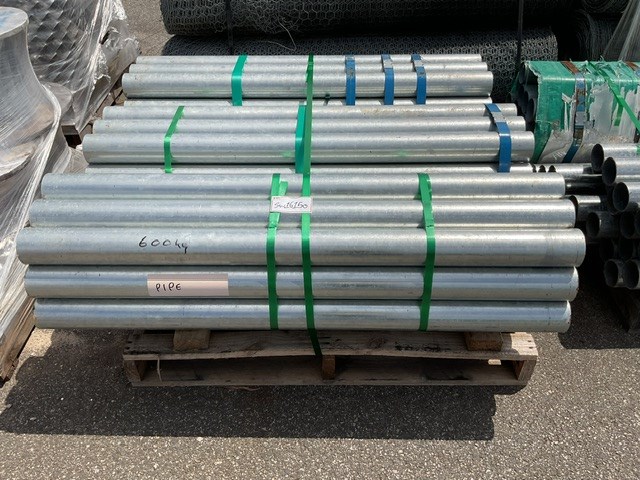 1X Pallet Containing 3x Bundles of Pipe Tubes Auction (0014-9054745 ...