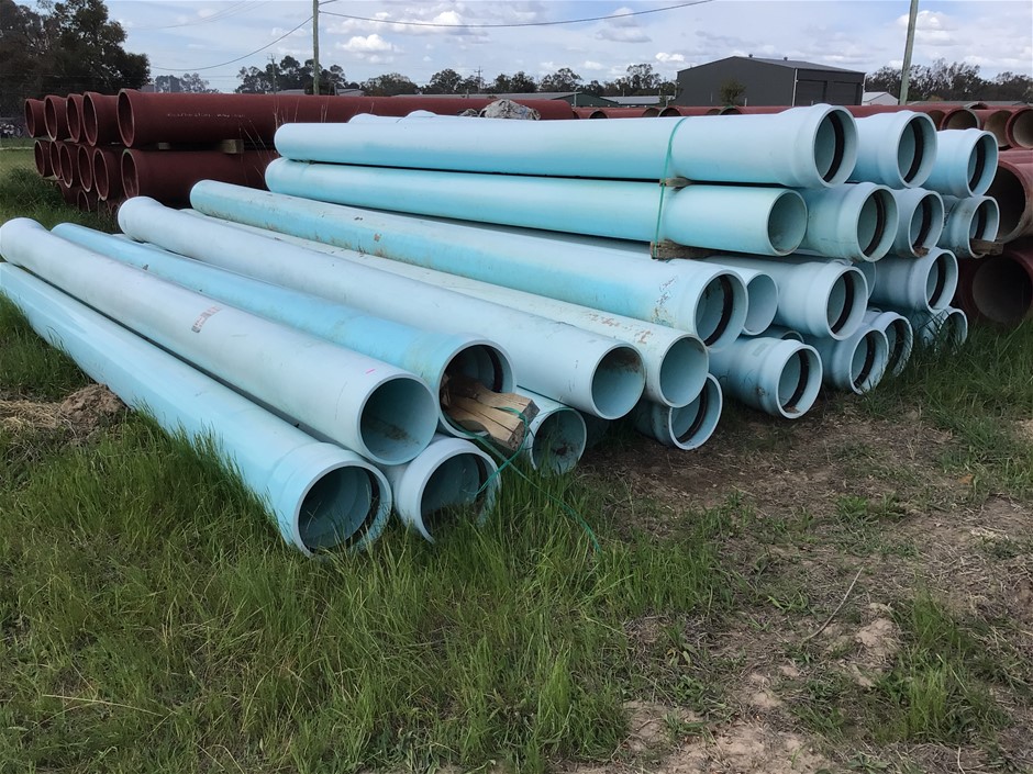 37x Vinidex PVC Water Pipes Auction (0001-3030845) | Grays Australia