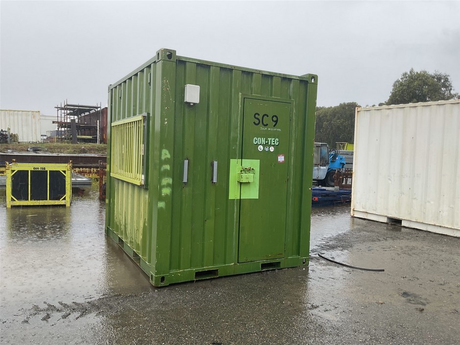Site Hut Container (Powered) Auction (0037-7053824) | Grays Australia
