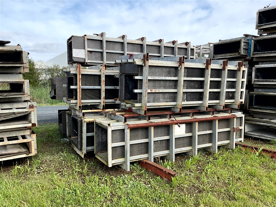 7 x Steel Framed Column Boxes Auction (0151-7053824) | Grays Australia