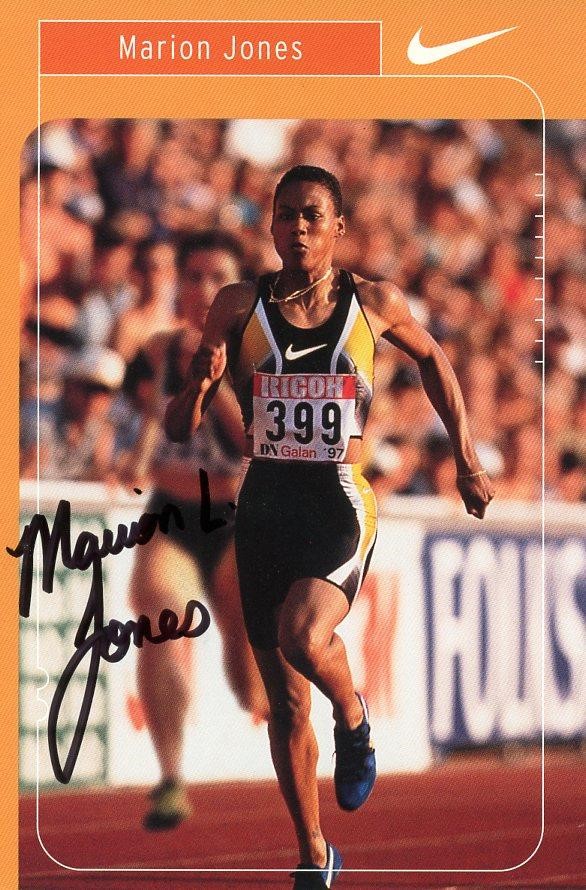 MARION JONES SIGNED PHOTO Auction (0025-2561734) | Grays Australia