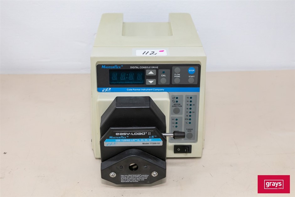 Peristaltic Pump Single Channel CW/CCW Motion 10-600RPM Auction (0112 ...