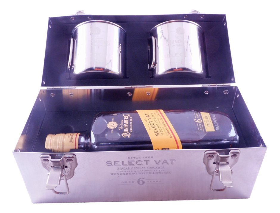 Bundaberg Rum Select Vat 114 Tool Box Gift Pack (1x 700mL), QLD ...