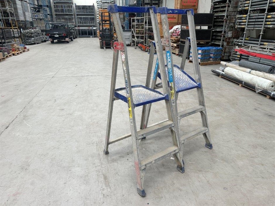 3 Tier Bailey Platform Ladder Auction (0068-3030925) | Grays Australia