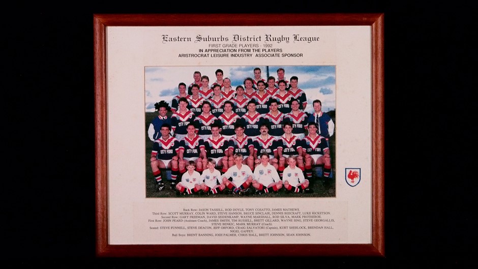 Eastern Suburbs District Rugby League Players 1992 First Grade Team ...
