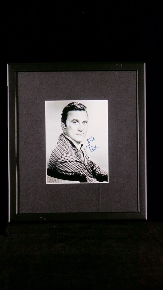 Signed Kirk Douglas Photo Auction (0095-2561916) | Grays Australia