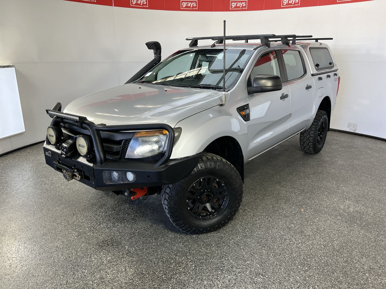 2014 Ford Ranger XL 4X4 PX Turbo Diesel Automatic Dual Cab Auction ...