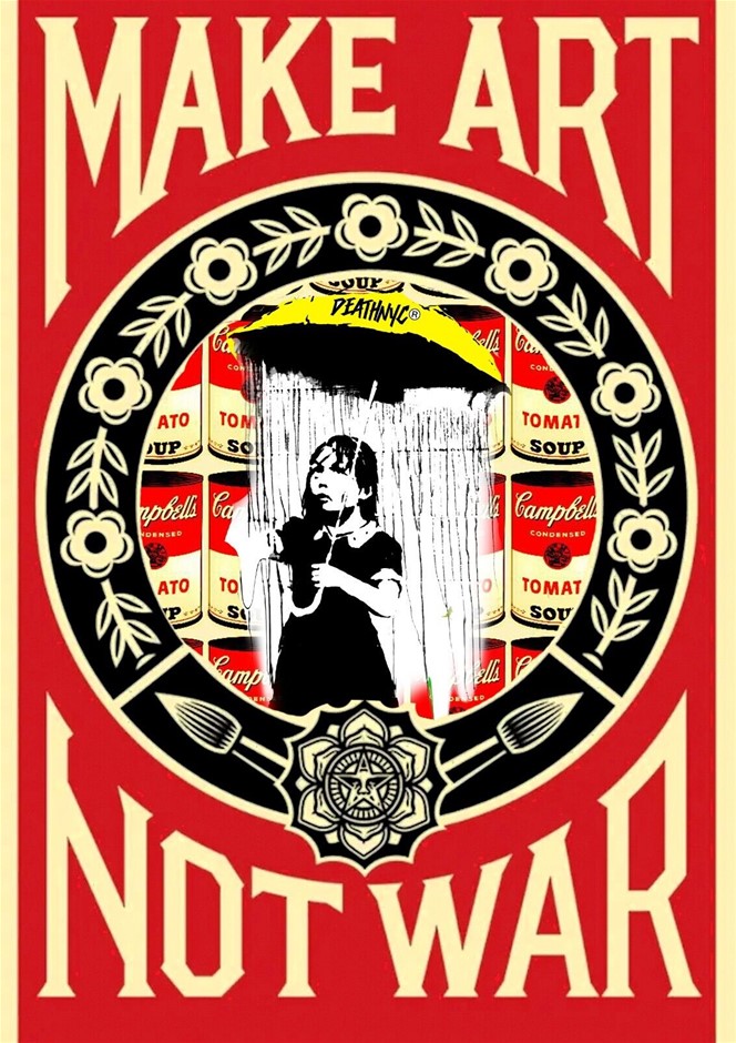 Death NYC Ltd Ed. Signed Graffiti Pop Art Print Auction (0011-2562005) | Grays Australia