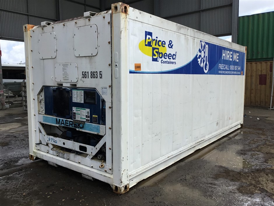 20' Non-Operated Reefer Container Auction (0010-5058445) | Grays Australia