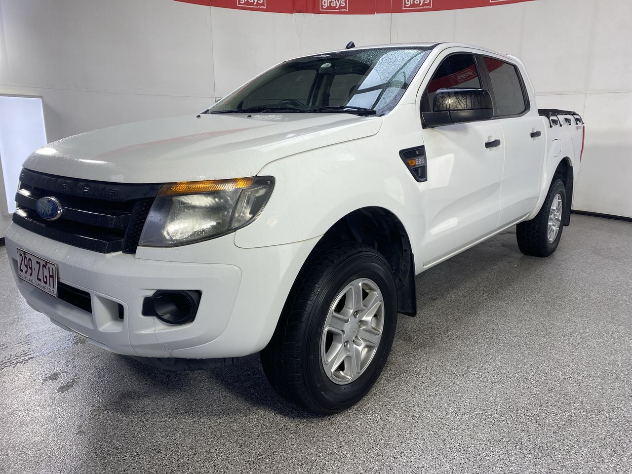 2012 Ford Ranger XL 4X2 Hi-Rider PX Turbo Diesel Auto Dual Cab Auction ...