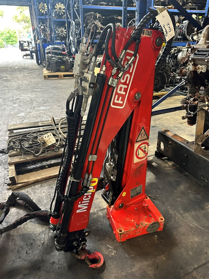 Fassi Micro 10 Truck Mounted Crane Auction (0078-5058392) | Grays Australia