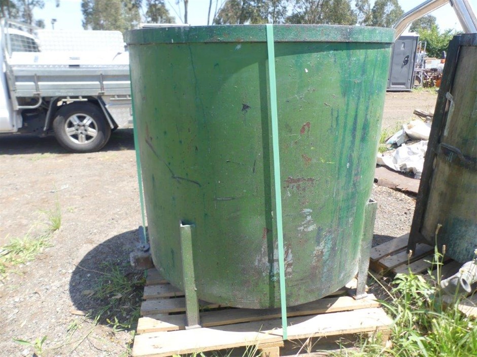 Metal Open Top Storage Tank Auction (0027-5058469) | Grays Australia
