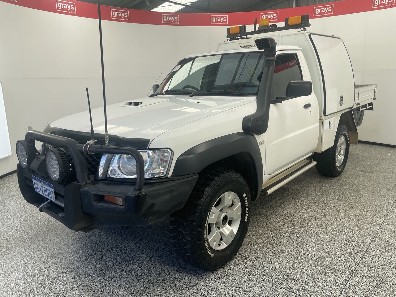 2011 Nissan Patrol DX Turbo Leaf Cab GU Turbo Diesel Manual Cab Chassis ...