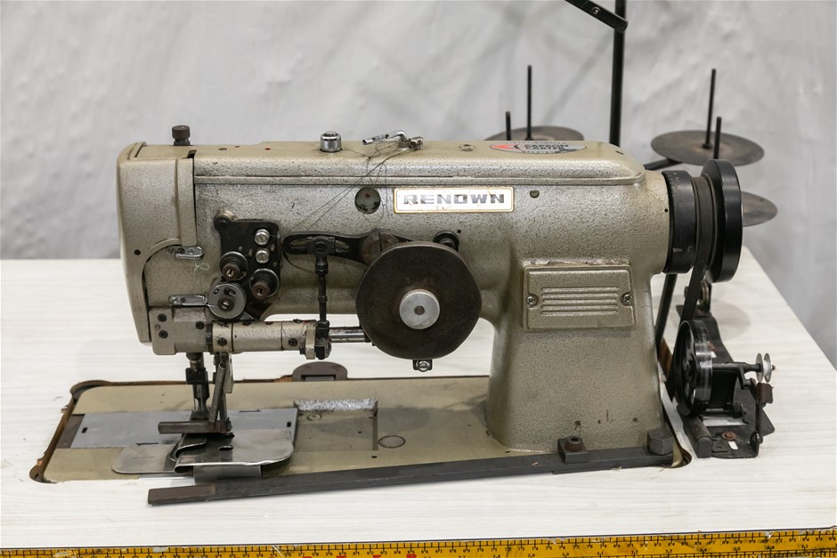 Renown Twin Needle with Pleating attachment Industrial Sewing Machine ...