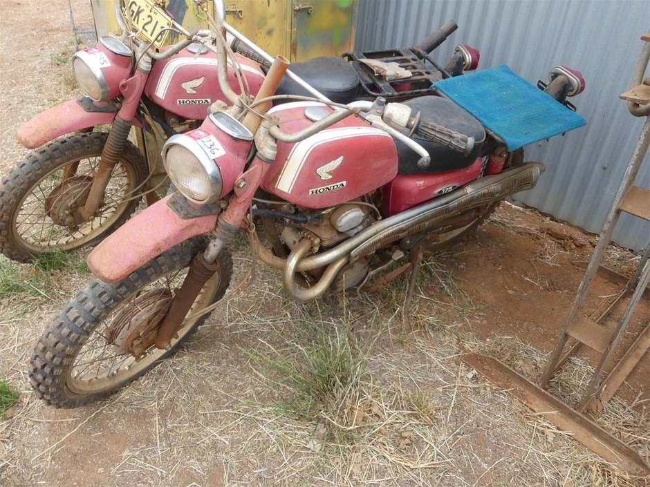 Honda 175 Motor Bike Auction (0236-5058393) | Grays Australia