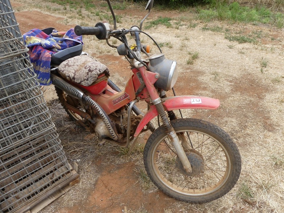 1980 Honda CT 110 Trail Motor Bike (Postie Bike) Auction (0237-5058393) | Grays Australia