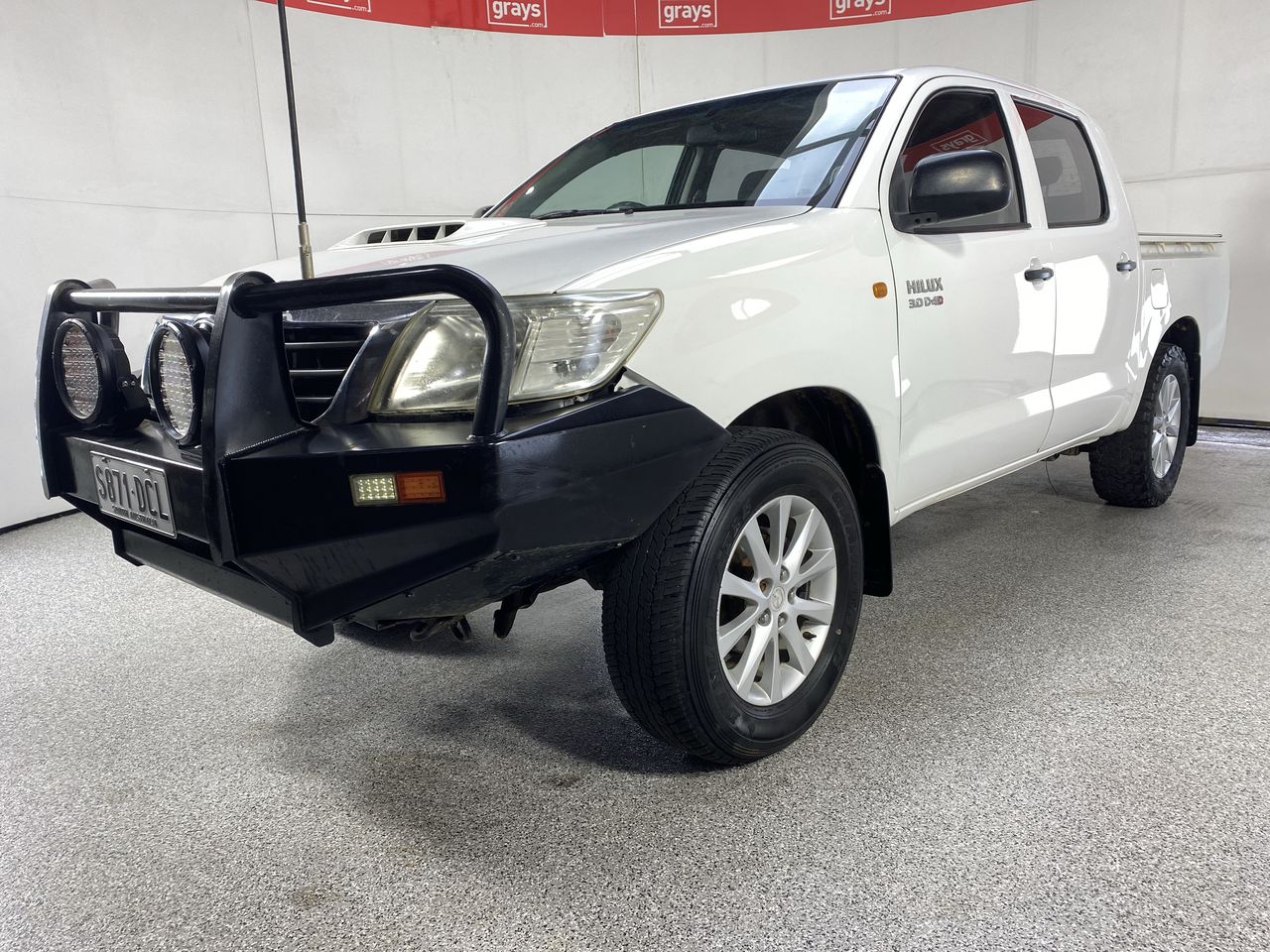 2012 Toyota Hilux 4X2 SR KUN16R Turbo Diesel Manual Dual Cab Auction ...