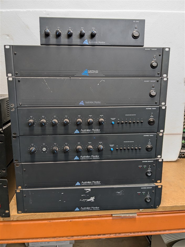 Australian Monitor Pro Audio Bundle Auction (0004-2562596) | Grays ...