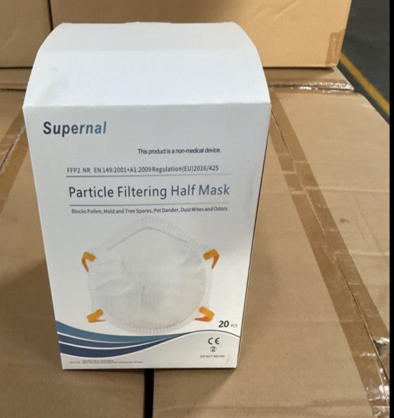 3840Pcs x Supernal Particle Flitering Half Mask Auction (0005-7054845 ...
