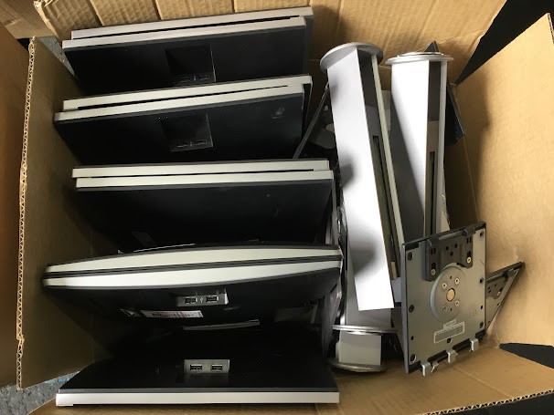 HP EliteDisplay E222 22" Widescreen LED Monitor With Stand *9 Auction ...
