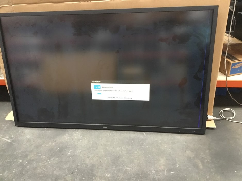 Dell C7017T 70" Screen Led-Lit Monitor Black Auction (0003-2562681 ...
