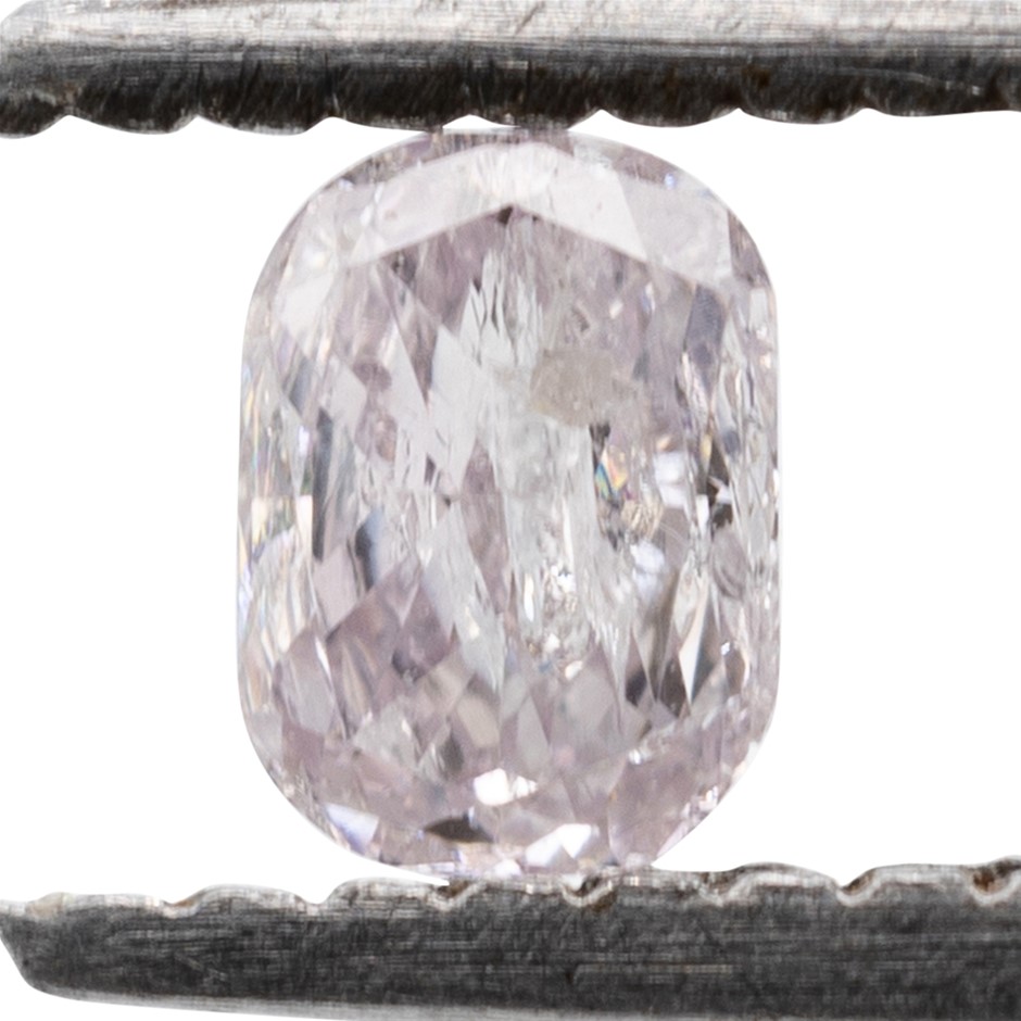 0.11ct Genuine Untreated Pink Diamond Auction (0001-2565682) | Grays ...
