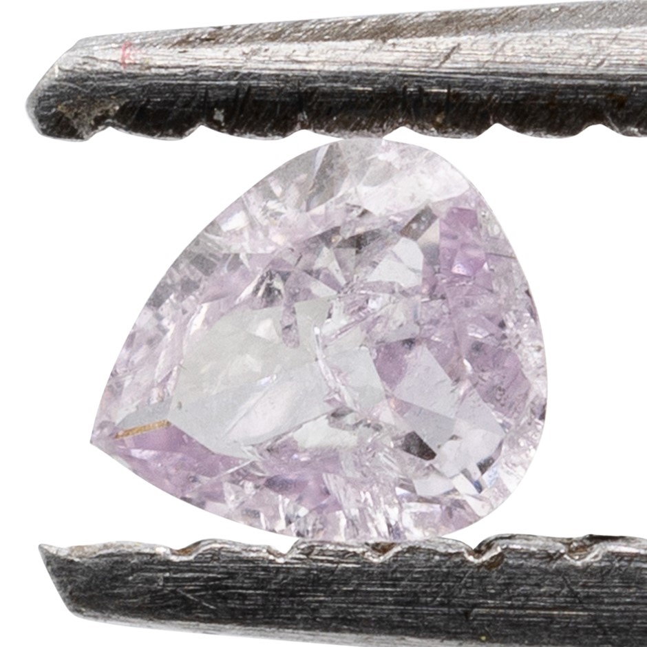 0.01ct Genuine Untreated Purple-Pink Diamond Auction (0001-2562722 ...