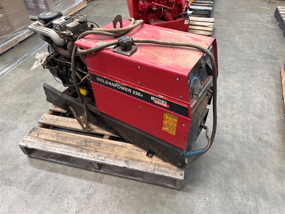 LINCOLN ELECTRIC Combined Diesel Generator/Arc Welder Auction (0002 ...