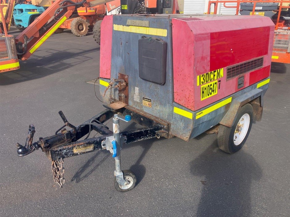 2009 Airman PDS130S Compressor - 130cfm - Diesel - BUNBURY Auction ...