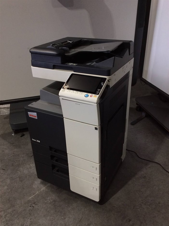 Konica Minolta Ineo 308 Multifunction Printer Auction (0002-2562819 ...