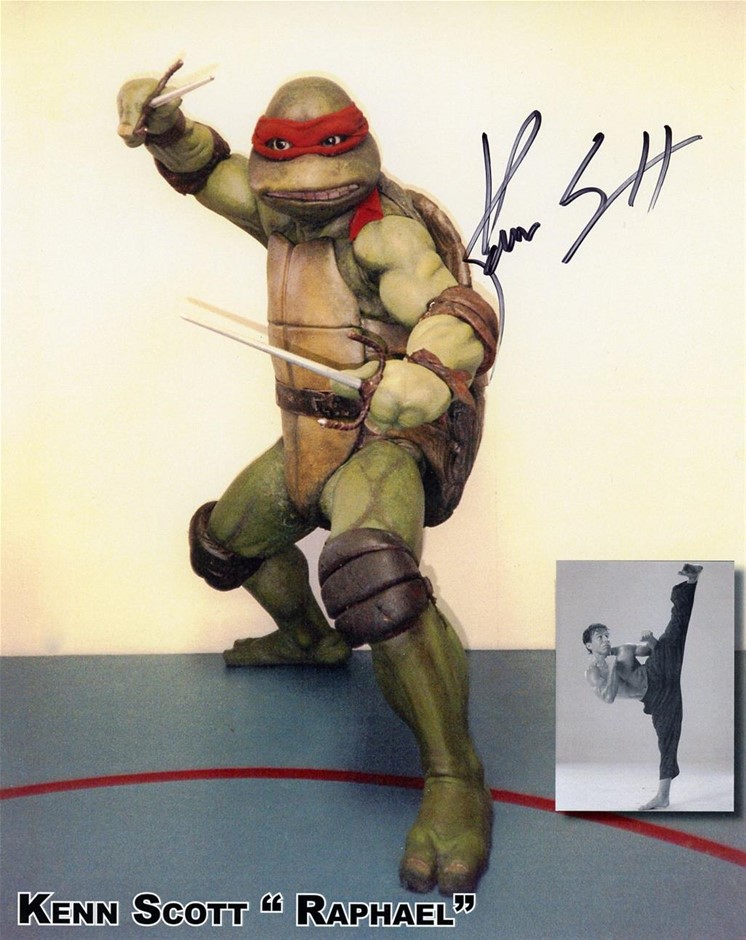 KEN SCOTT SIGNED TEENAGE MUTANT NINJA TURTLES Auction (0018-2562829 ...