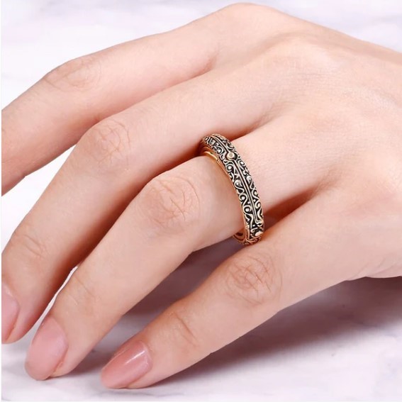 Astronomical Foldable pendant ring Sphere Ball in 18k gold plating ...